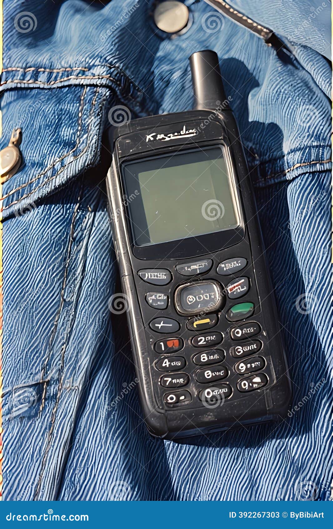 Simple Pager Icon Showing 9999 Emergency Number On The Display Stock ...