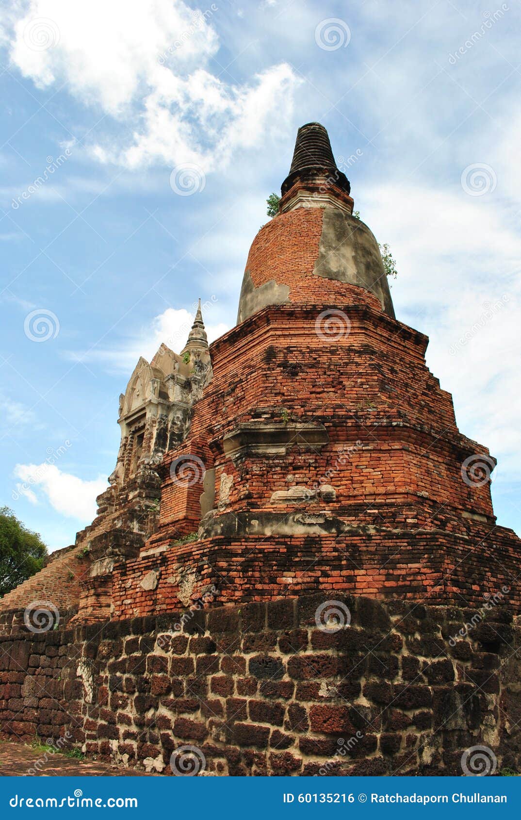 Old pagoda on blue sky stock photo. Image of pagoda, temple - 60135216
