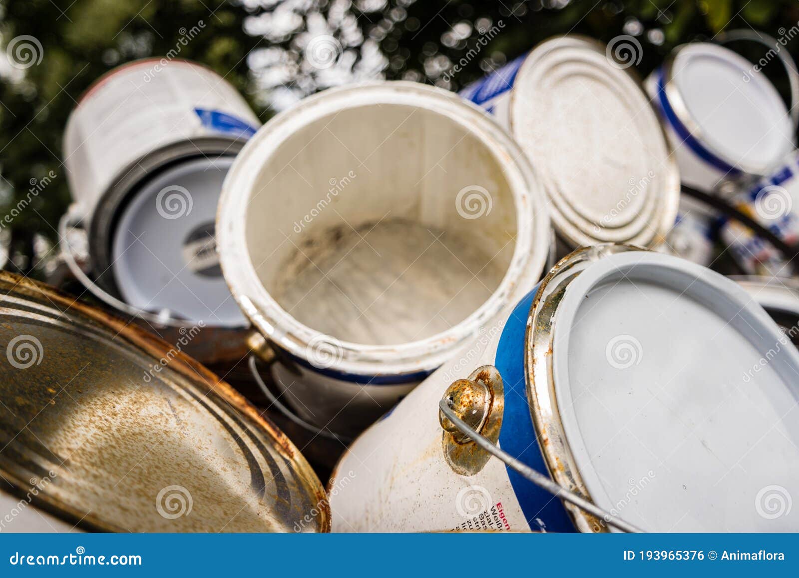 Paint Buckets Stock Photography | CartoonDealer.com #60182624