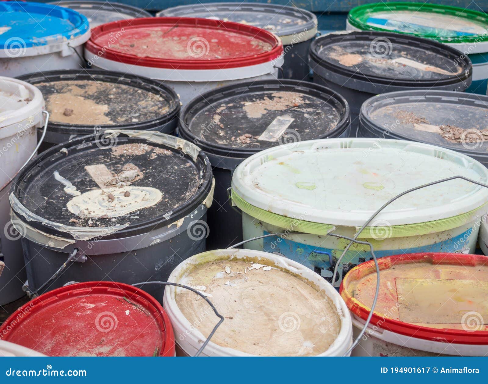 Paint Buckets Stock Photography | CartoonDealer.com #60182624