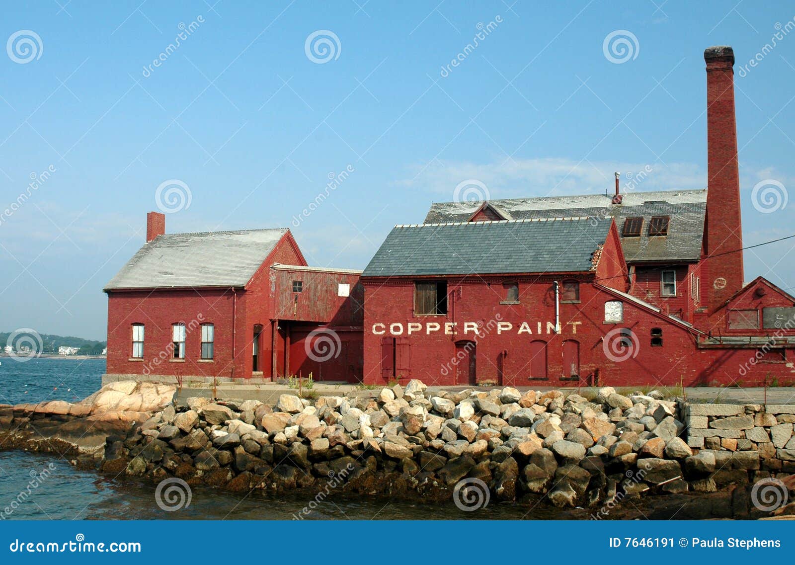 Old Paint Factory stock image. Image of structure, architecture - 7646191
