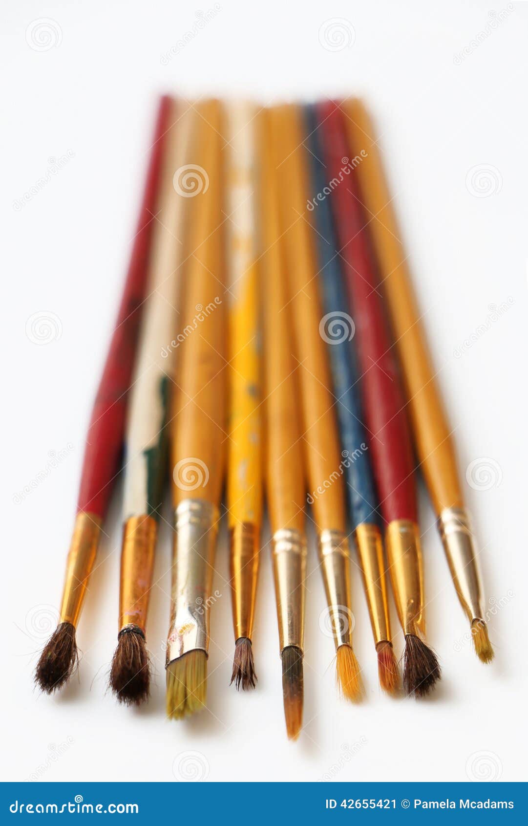 Old Paintbrushes 3 stock image. Image of arts, brush - 42655421