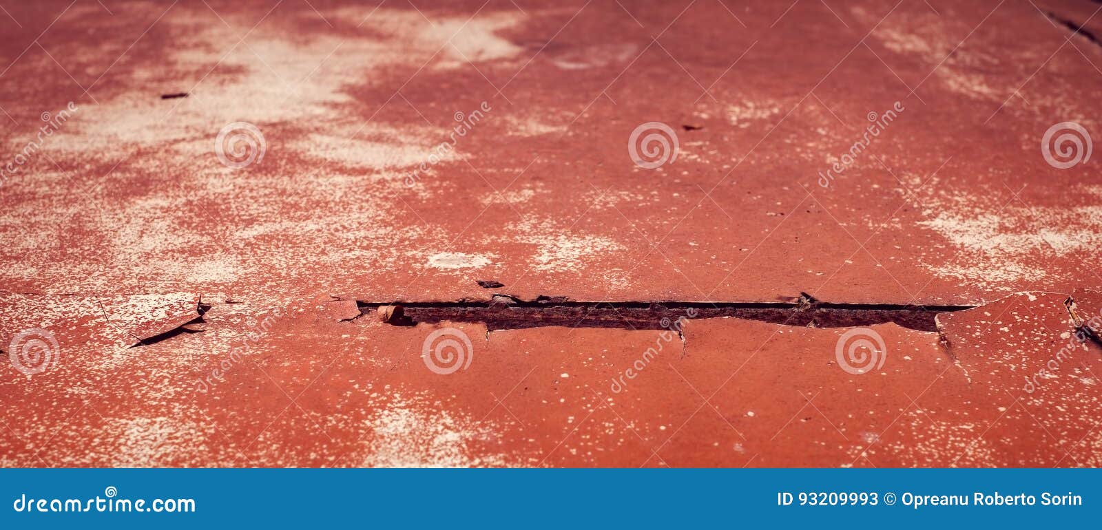Old painted metal plate stock image. Image of metallic - 93209993