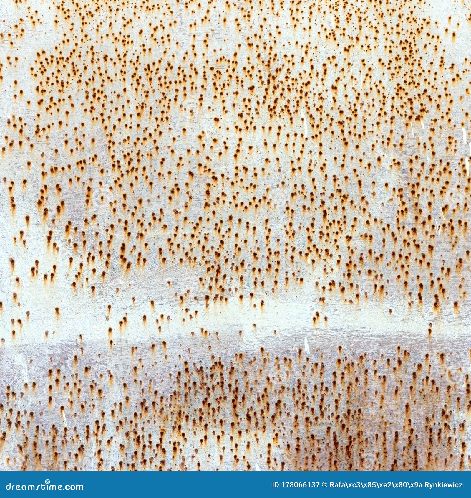 Old Painted Metal Texture with Traces of Rust Stock Image - Image of ...