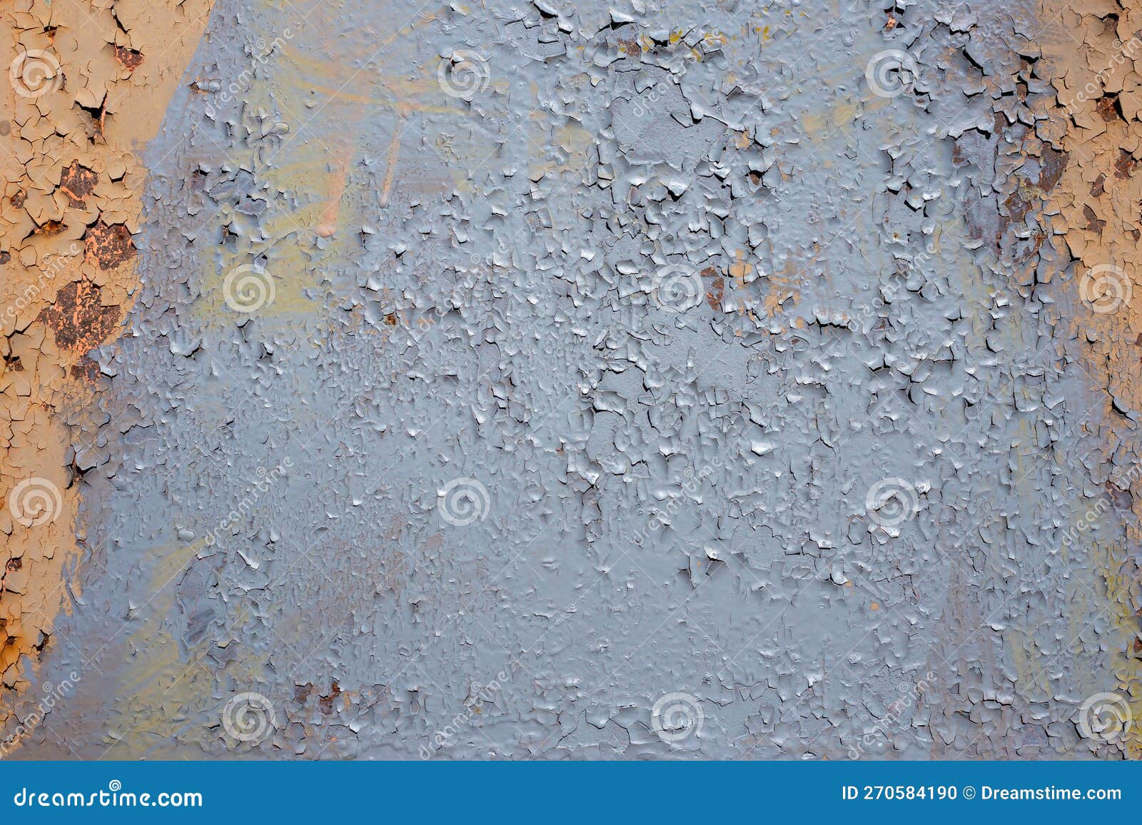 Old Painted Metal Texture with Traces of Rust Stock Photo - Image of ...