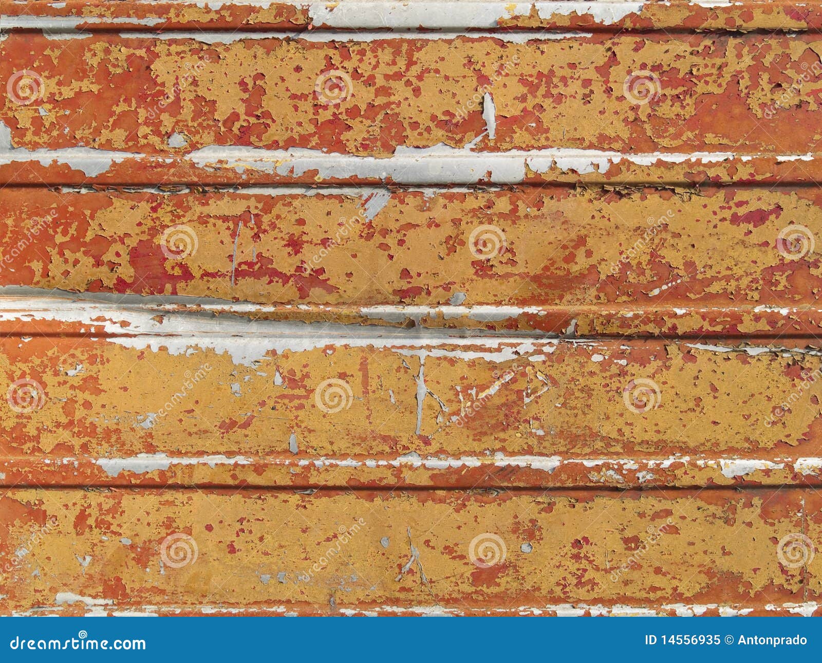 Old painted sheet iron stock image. Image of alloy, metal - 14556935