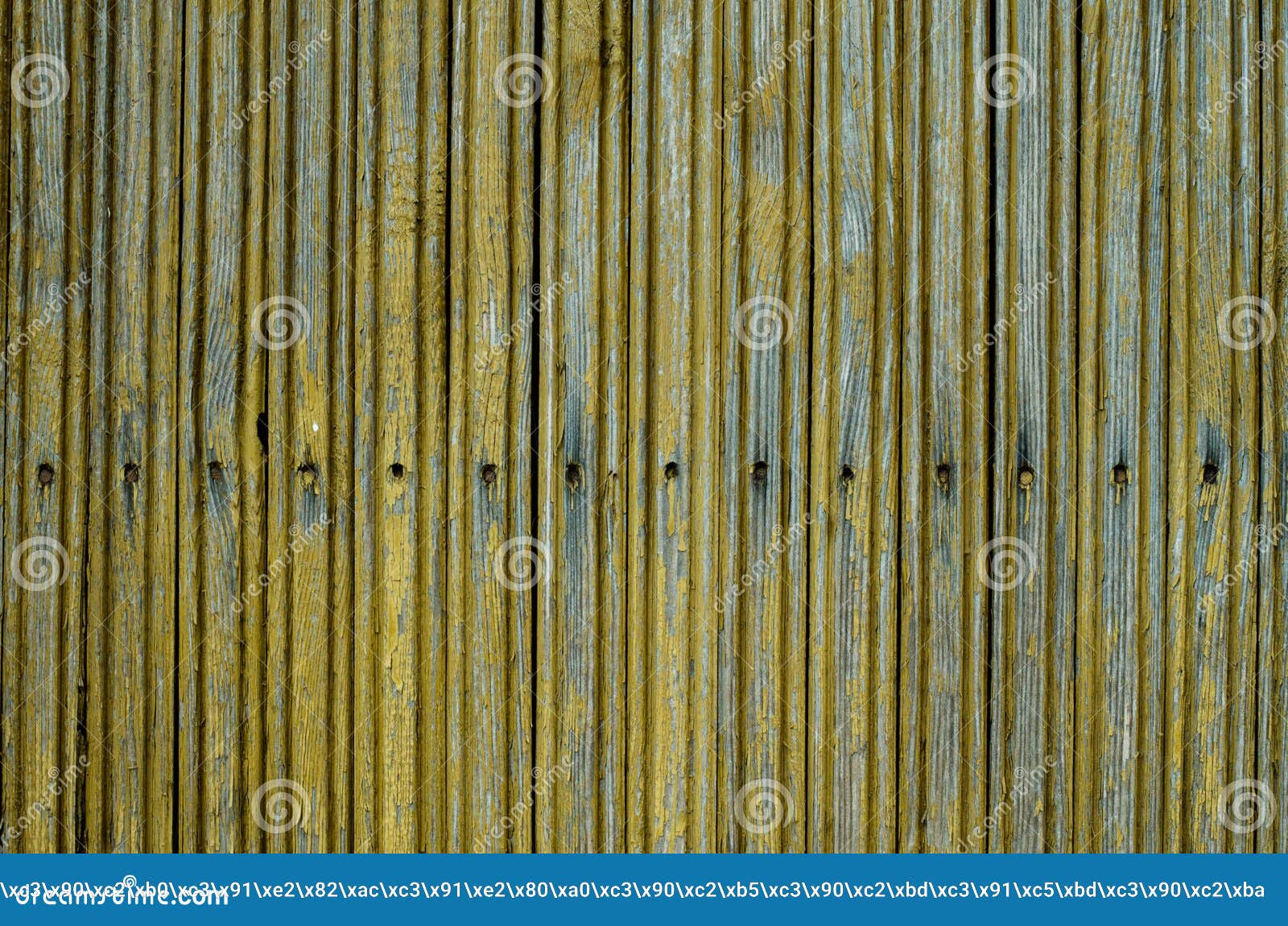 The Old Painted Wall. the Structure of the Old Paint. the Paint is ...