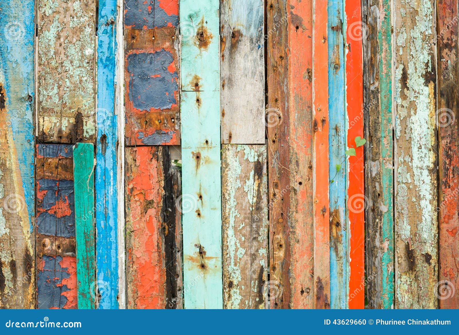Old painted wood stock photo. Image of material, close - 43629660