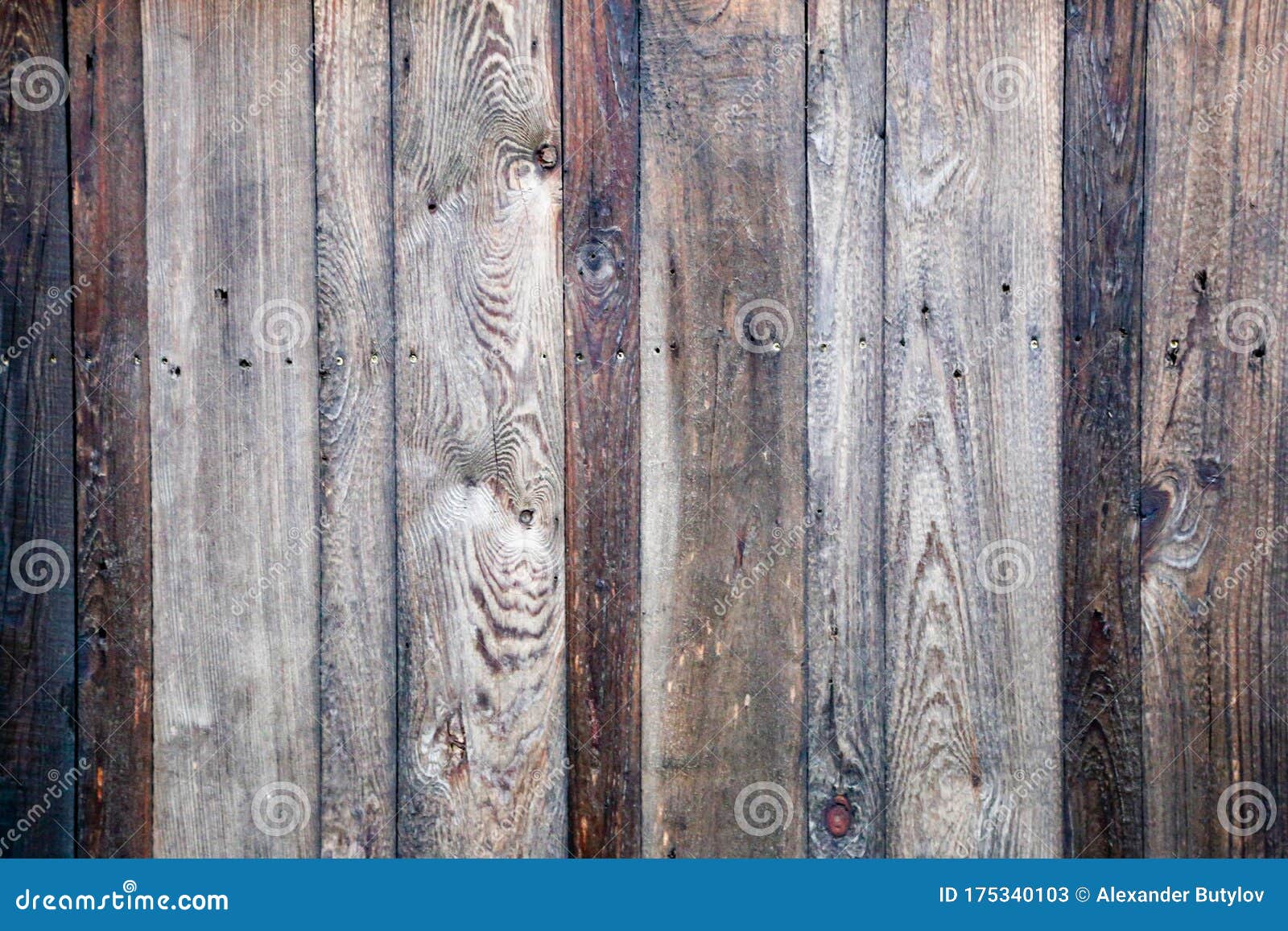 Old Painted Wooden Fence. Background Texture Stock Image - Image of ...