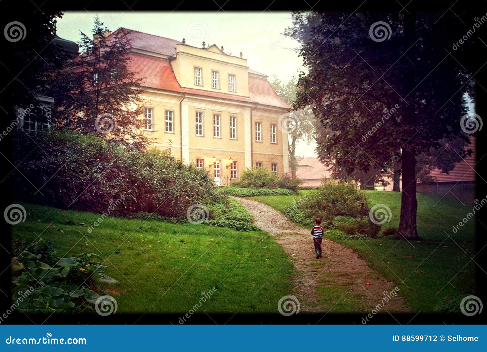 Old palace stock photo. Image of baroque, path, palace - 88599712
