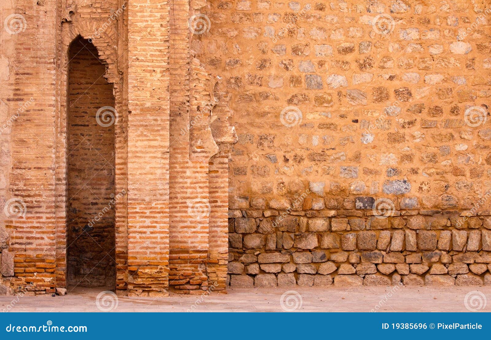 Old palace wall stock photo. Image of muslim, postcard - 19385696