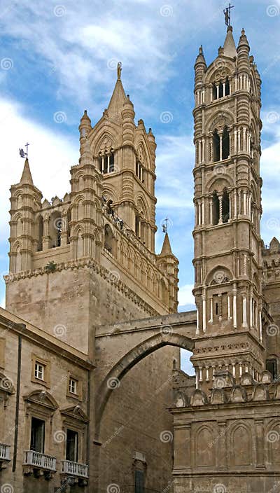 Old Palermo 9 stock photo. Image of tower, palermo, classic - 12643808