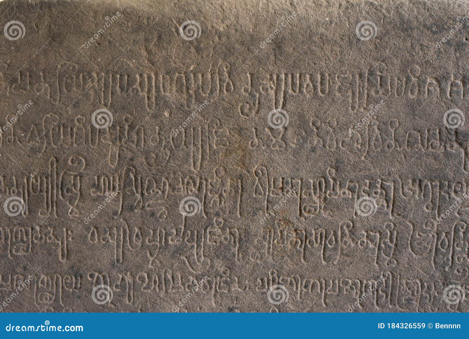 Sanskrit Language Wording Write May God Bless Teh World Himacha Royalty ...