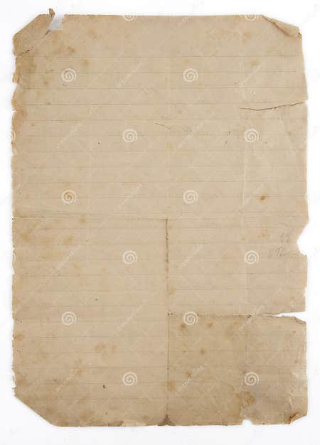 Old paper stock image. Image of antique, notes, note - 10677379
