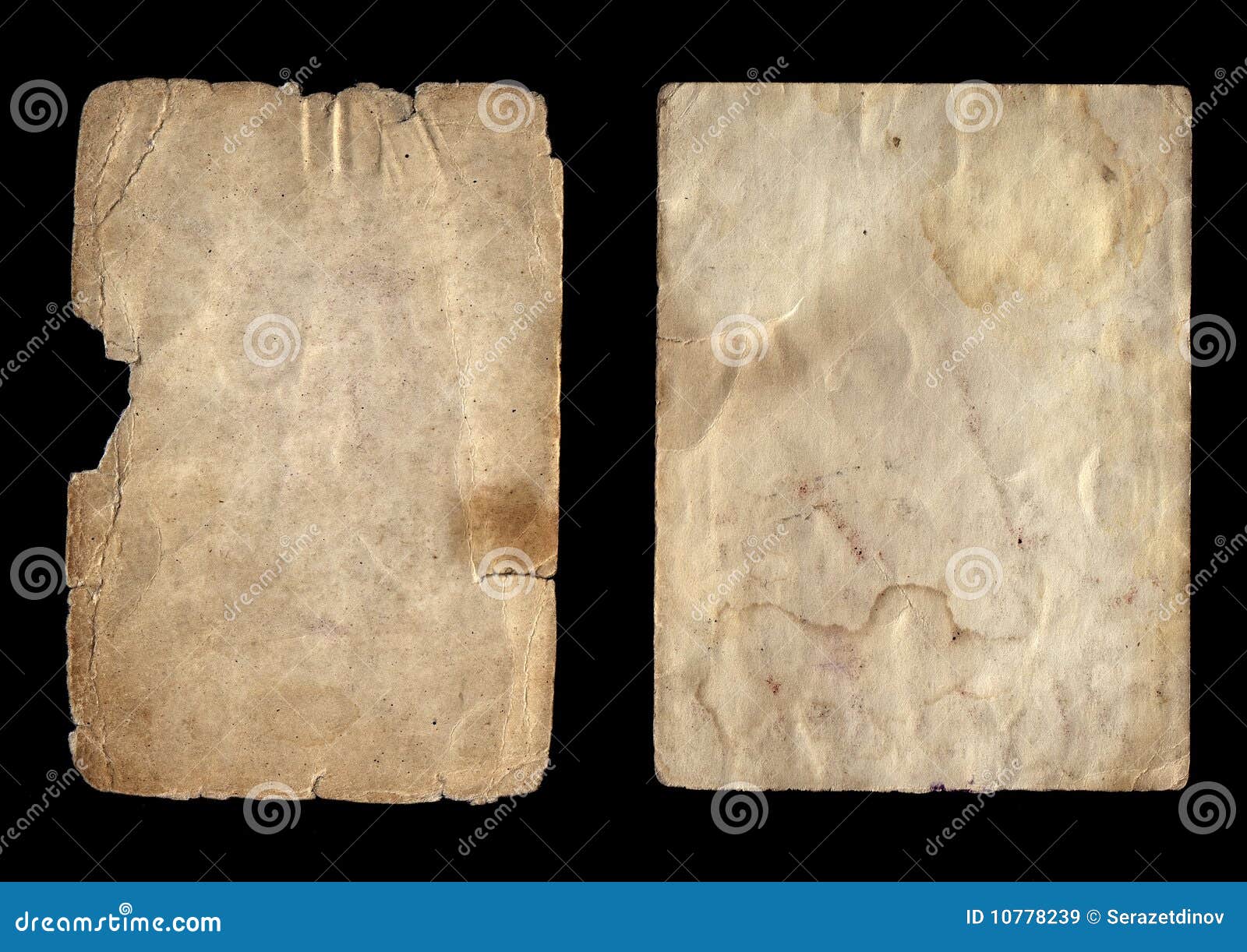 Old paper stock image. Image of retro, reminder, revival - 10778239