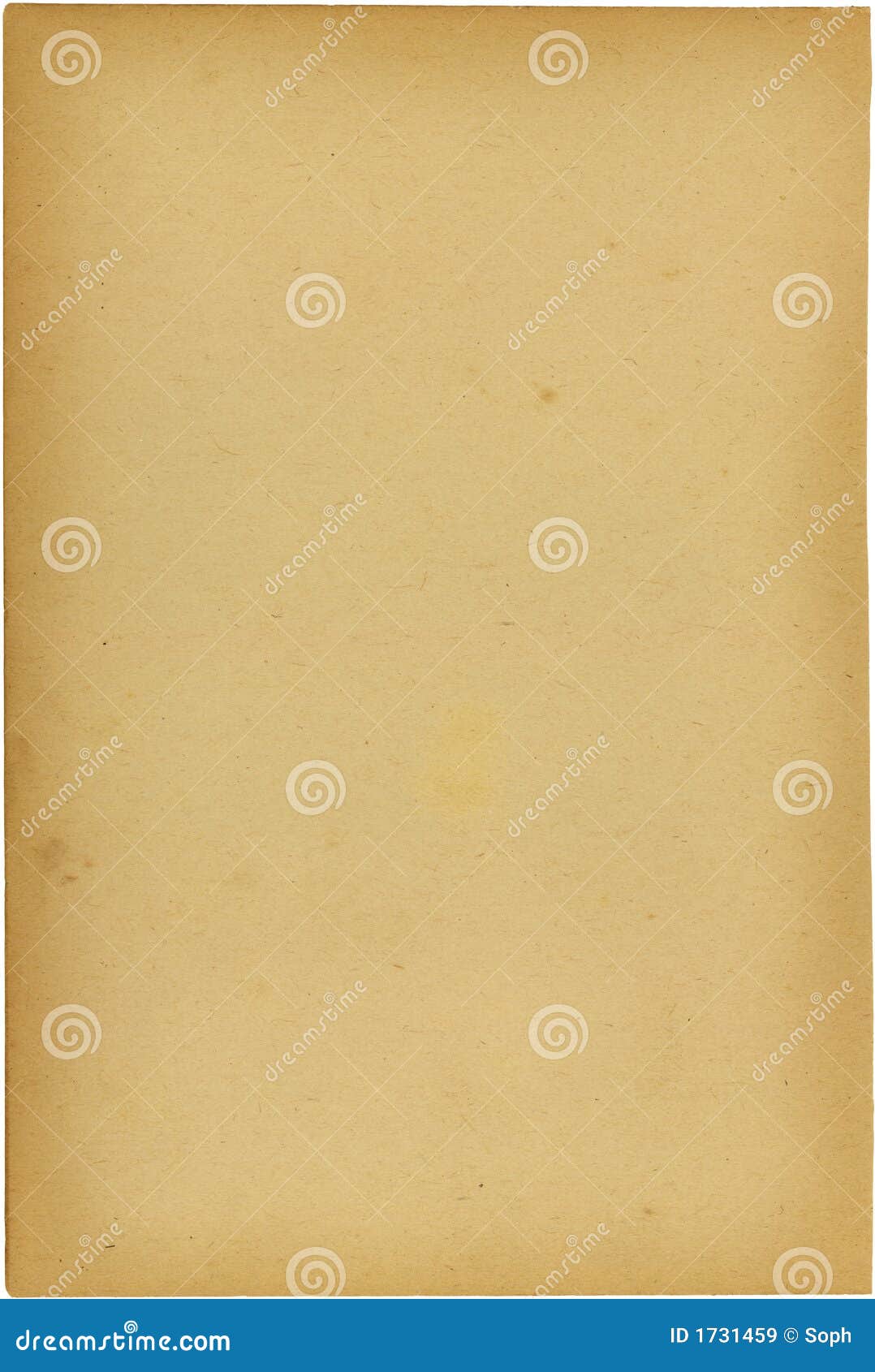 Old paper stock image. Image of brown, stained, sheet - 1731459