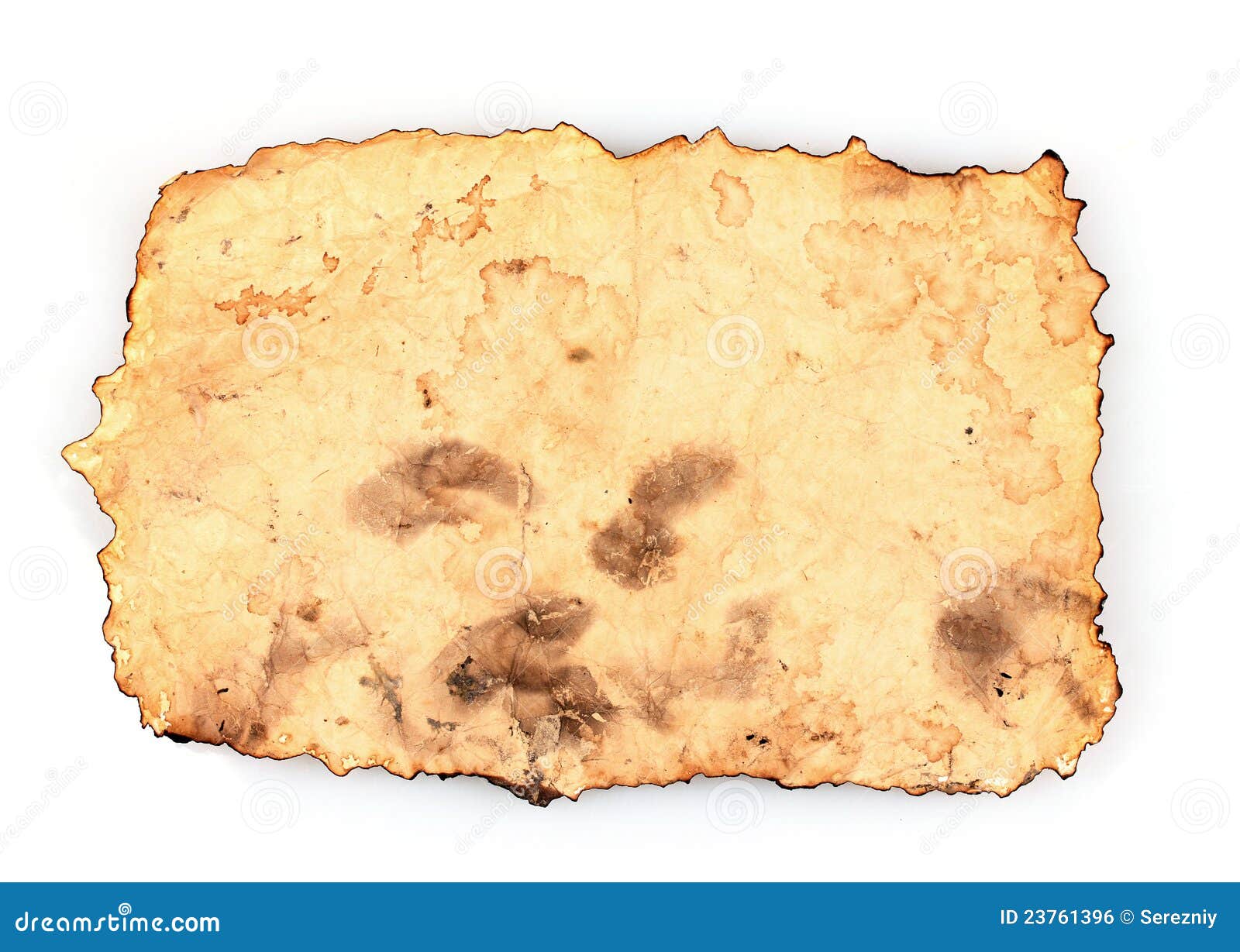 Old paper stock photo. Image of manuscript, brown, blank - 23761396