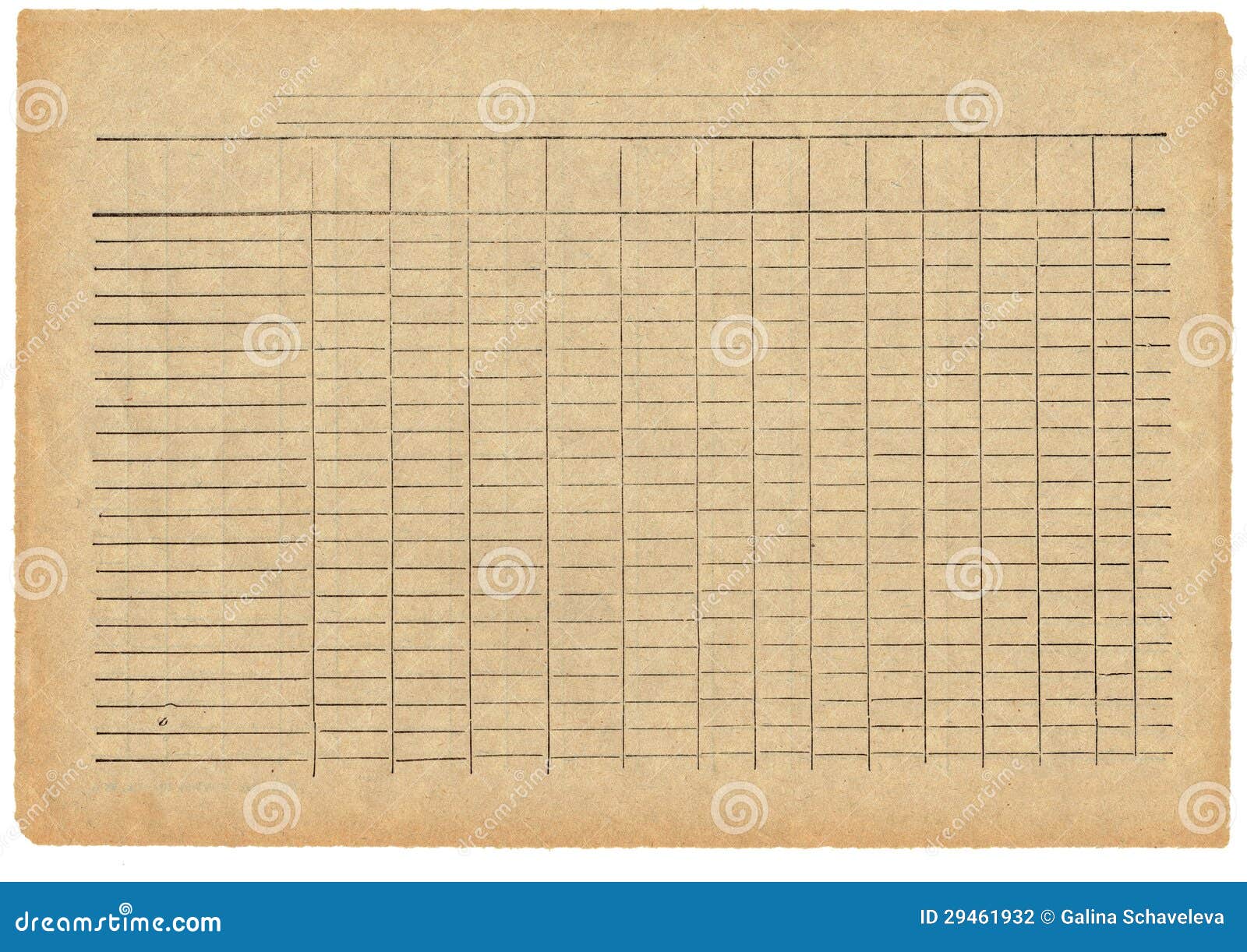 Old paper stock photo. Image of paper, fence, aging, detail - 29461932