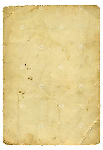 Old paper stock photo. Image of retro, isolated, antique - 4289874