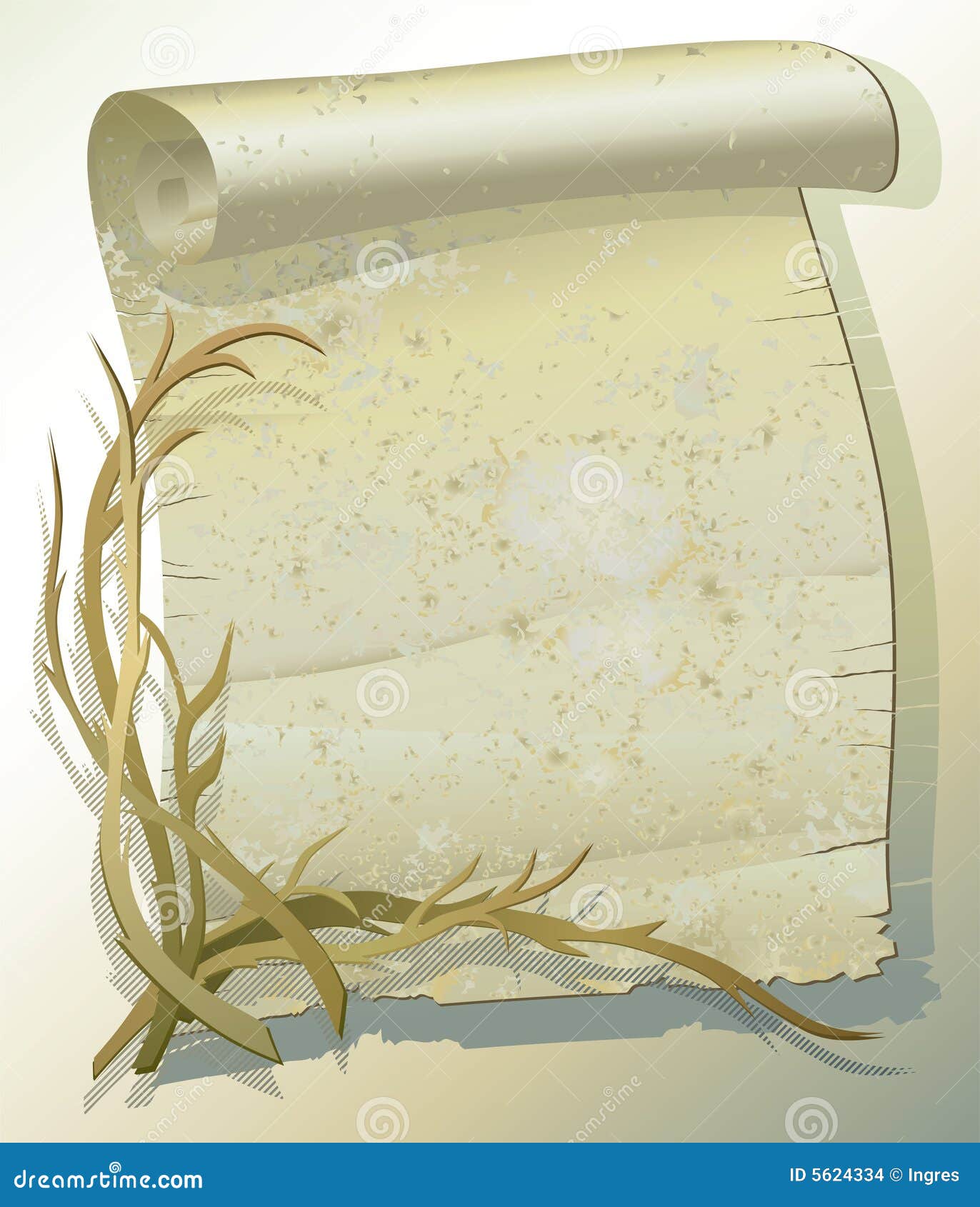 Old Paper stock vector. Illustration of beautiful, paper - 5624334