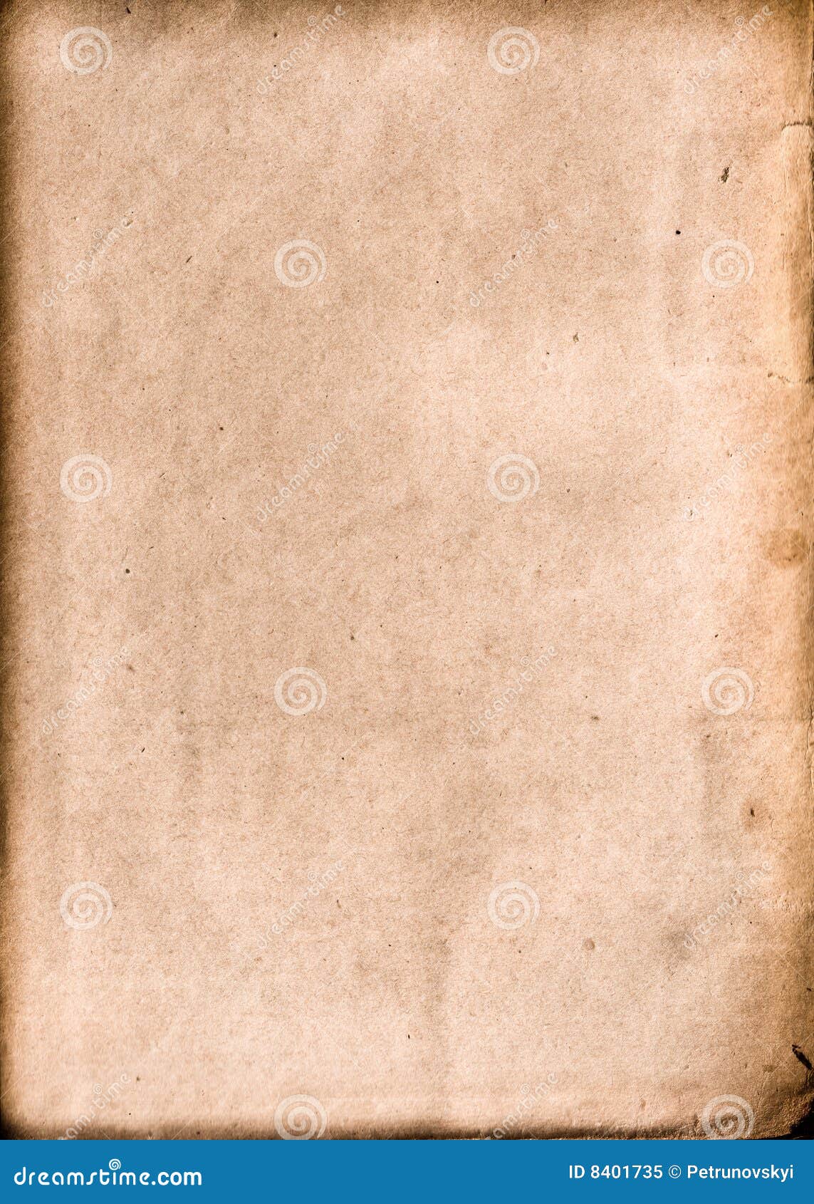 Old paper stock image. Image of damage, cover, blank, invoice - 8401735