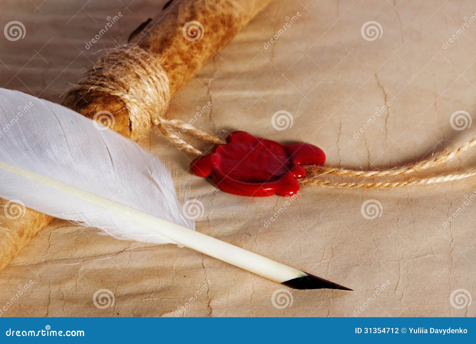 Old paper, stock photo. Image of ancient, quill, frame - 31354712