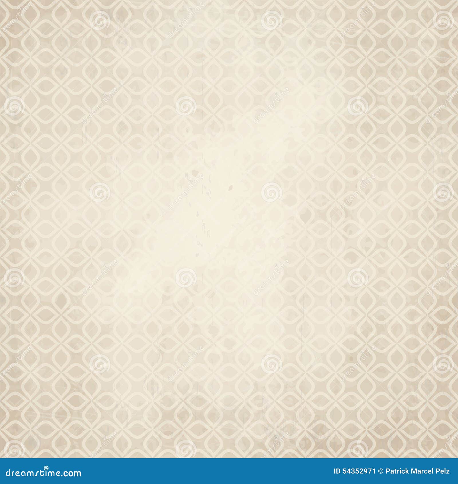 Old Paper Background with Abstract Pattern Stock Vector - Illustration ...