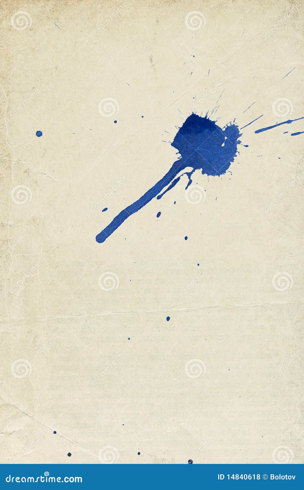 Ink Stained Paper Texture