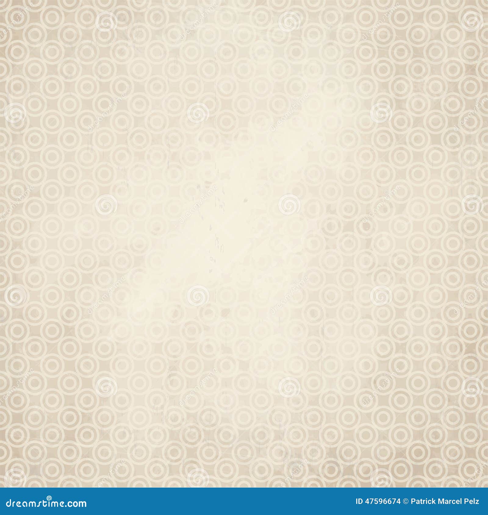 Old Paper Background with Circles Stock Vector - Illustration of ...