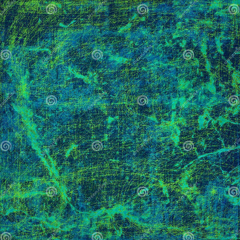 Old paper blue and green stock illustration. Illustration of green ...