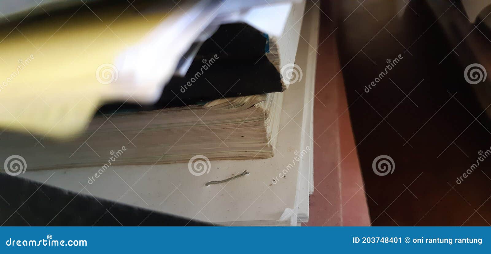 Old paper old book stock image. Image of wood, paper - 203748401