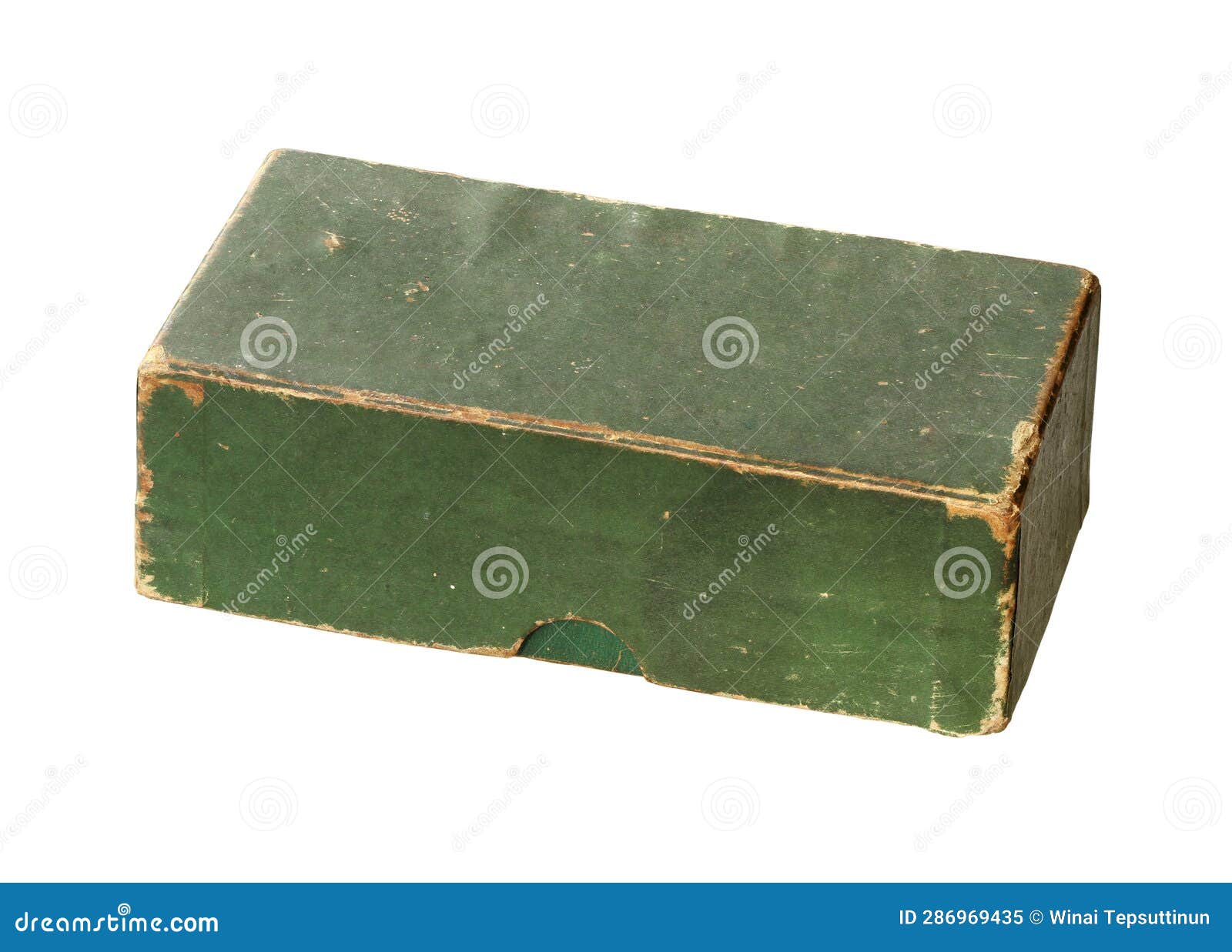 Old paper box stock image. Image of manufacturing, gift - 286969435