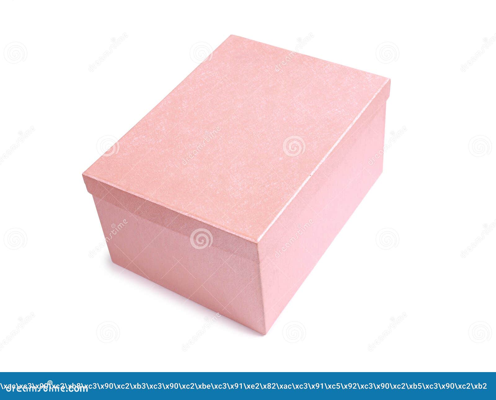 Old paper box on white stock photo. Image of packing - 87602144
