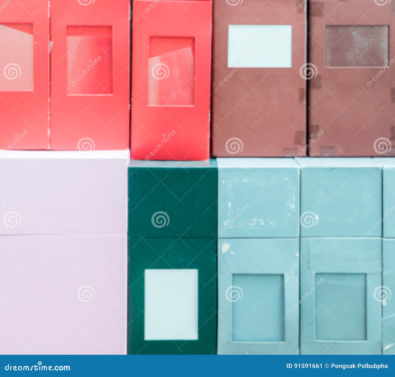 Old Paper Boxes for Keep the Document. Stock Image - Image of shelf ...
