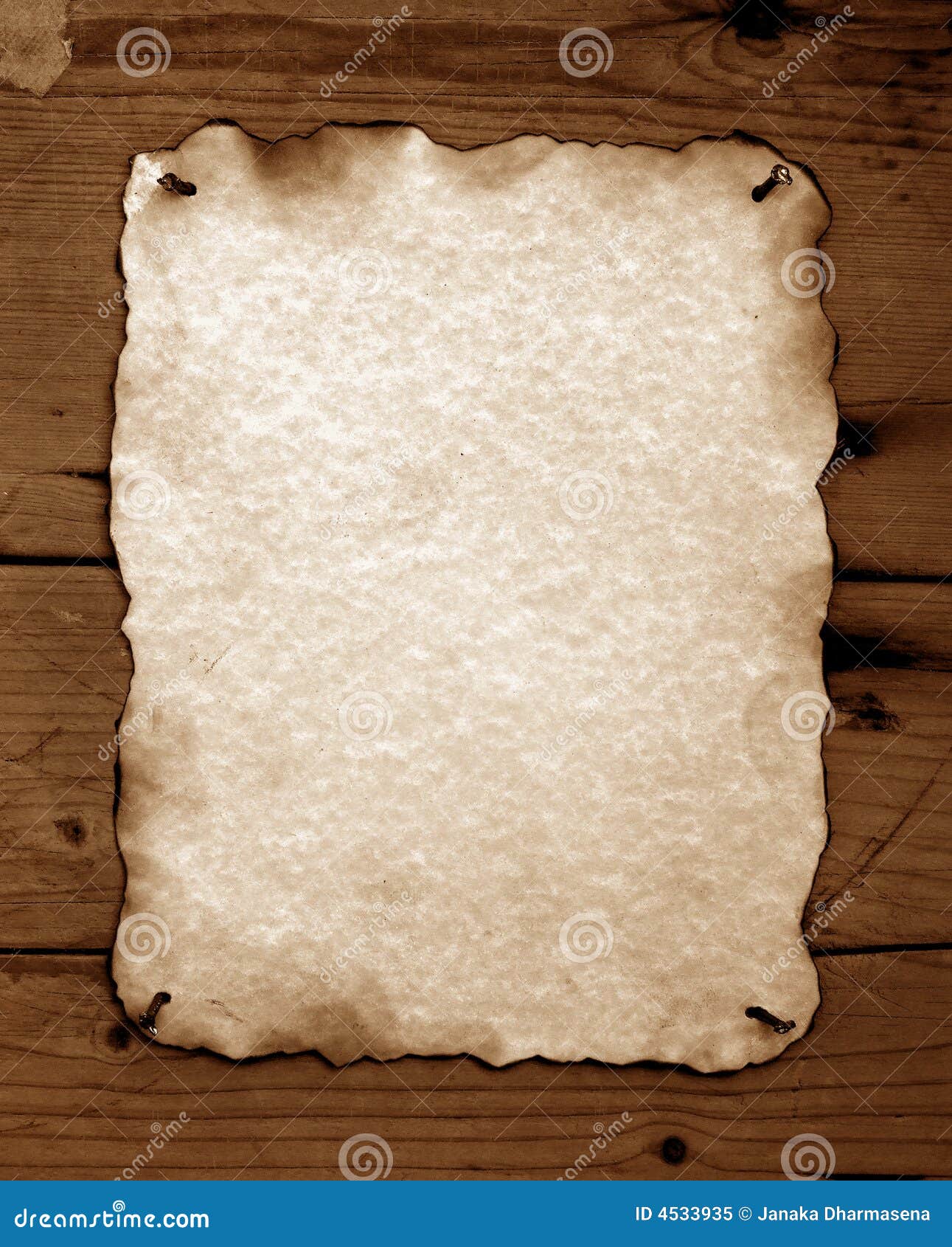 Old Paper with Burned Edges Stock Image - Image of dyed, antiquities ...