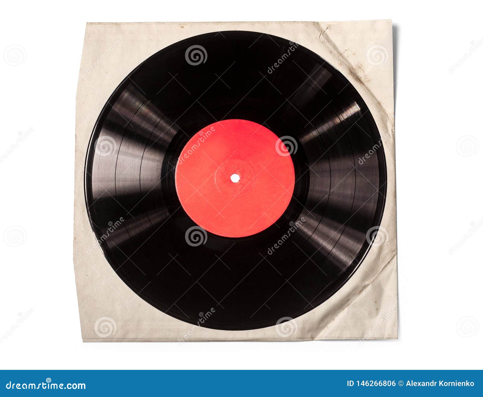 Old Paper Case for Vinyl Record Stock Photo - Image of sound, musical ...