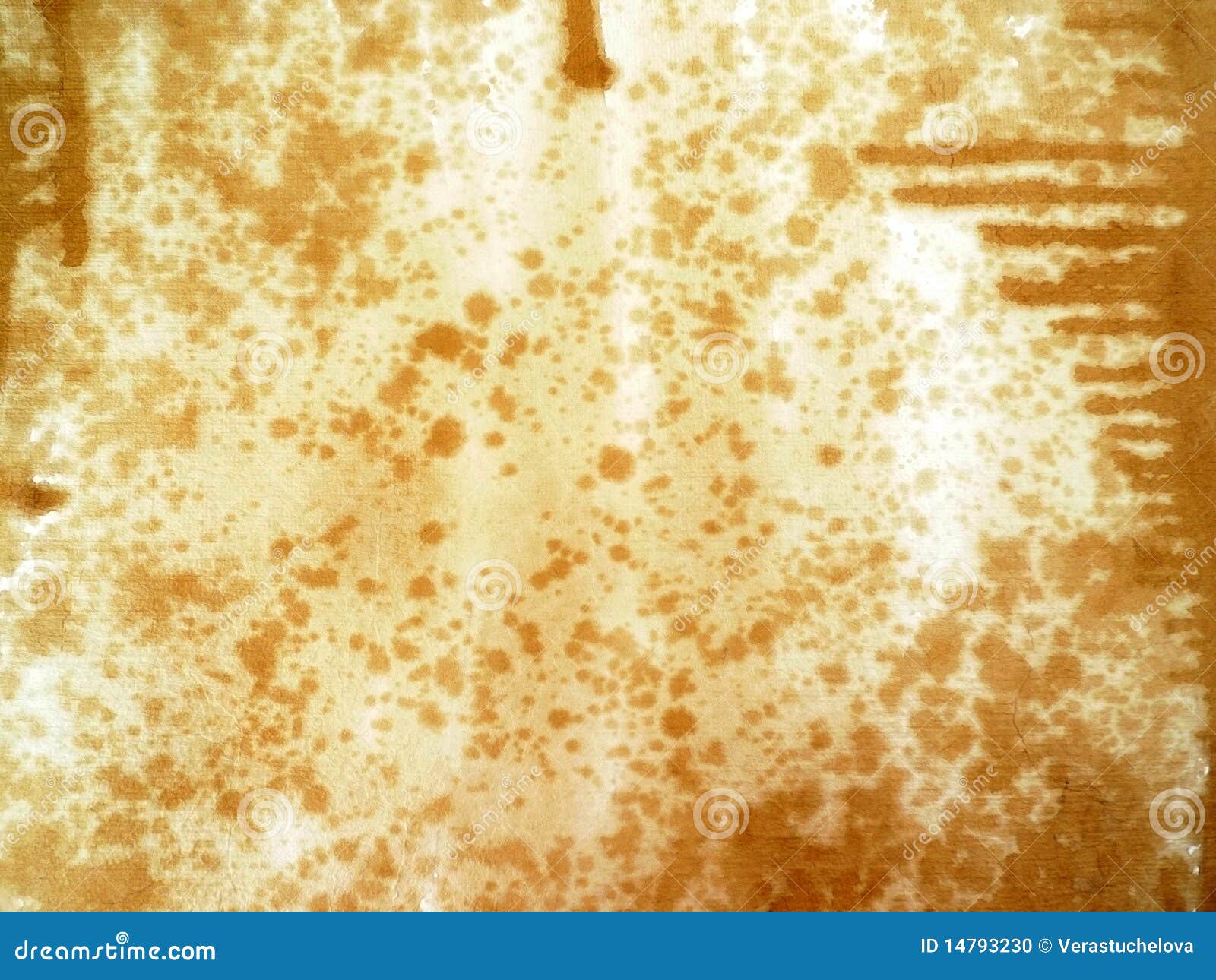 Old Paper with Coffee Marks and Drops Stock Photo - Image of cardboard ...
