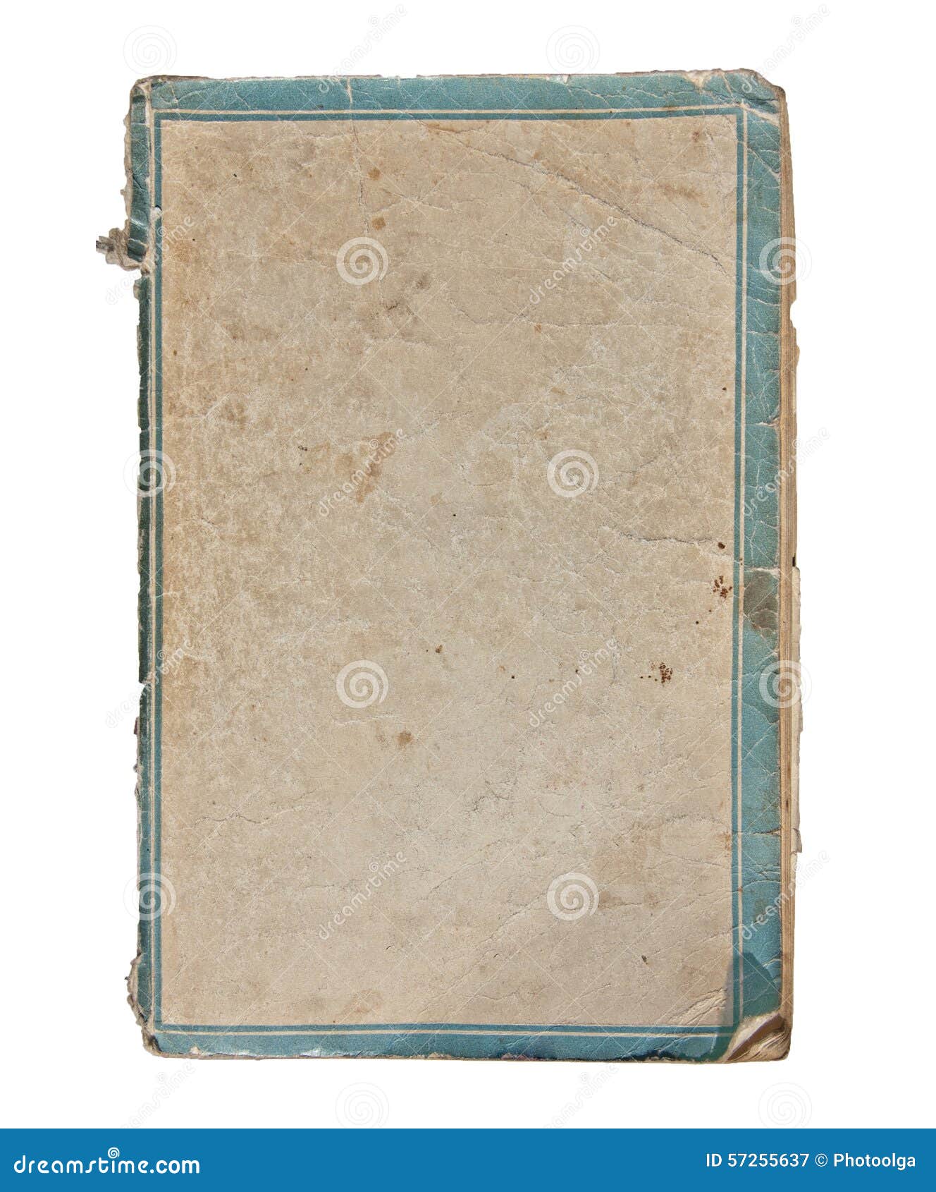 Old Paper Cover of the Notebook Stock Image - Image of paper, aged ...