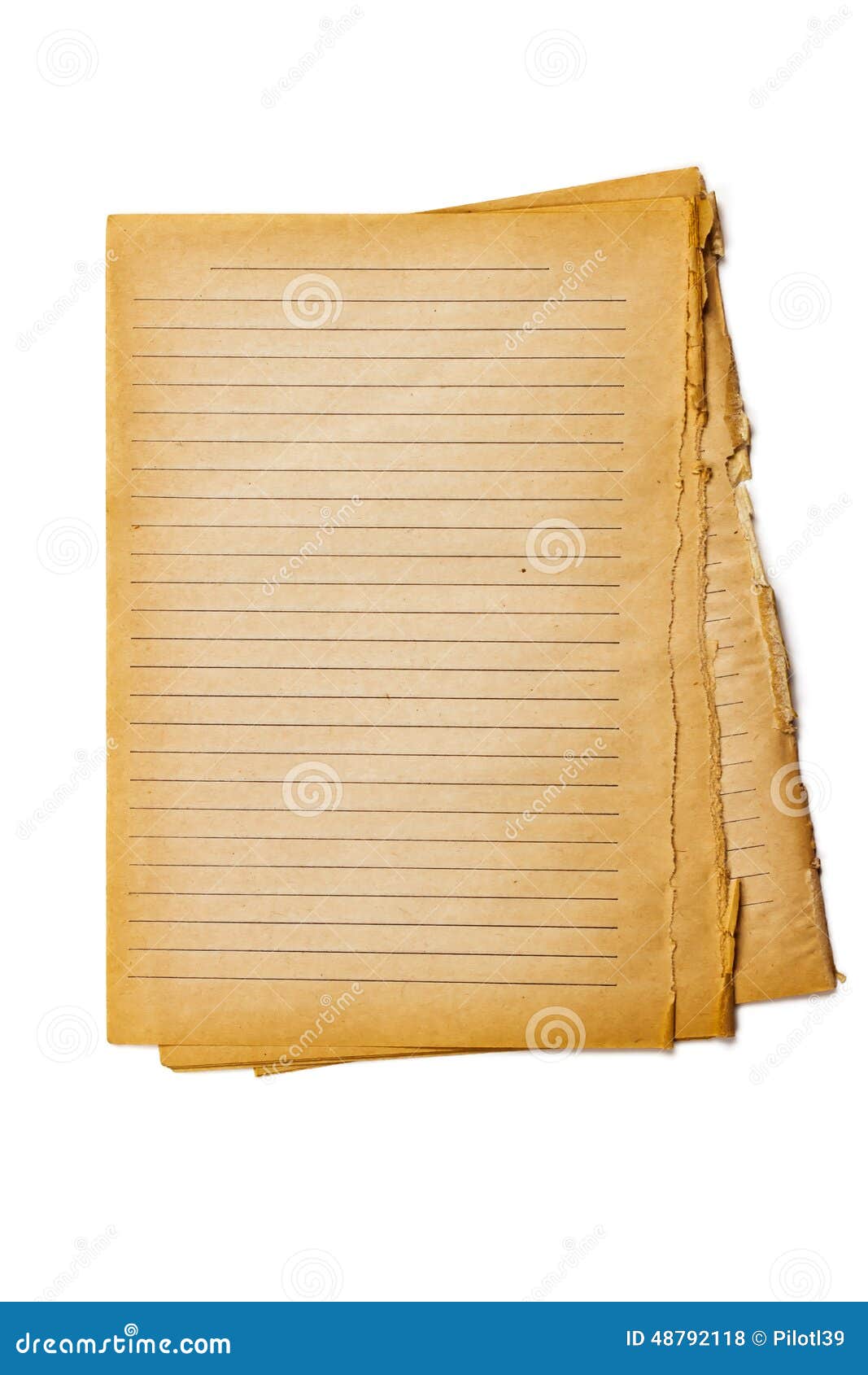 Old paper stock photo. Image of abstract, ancient, revival - 48792118