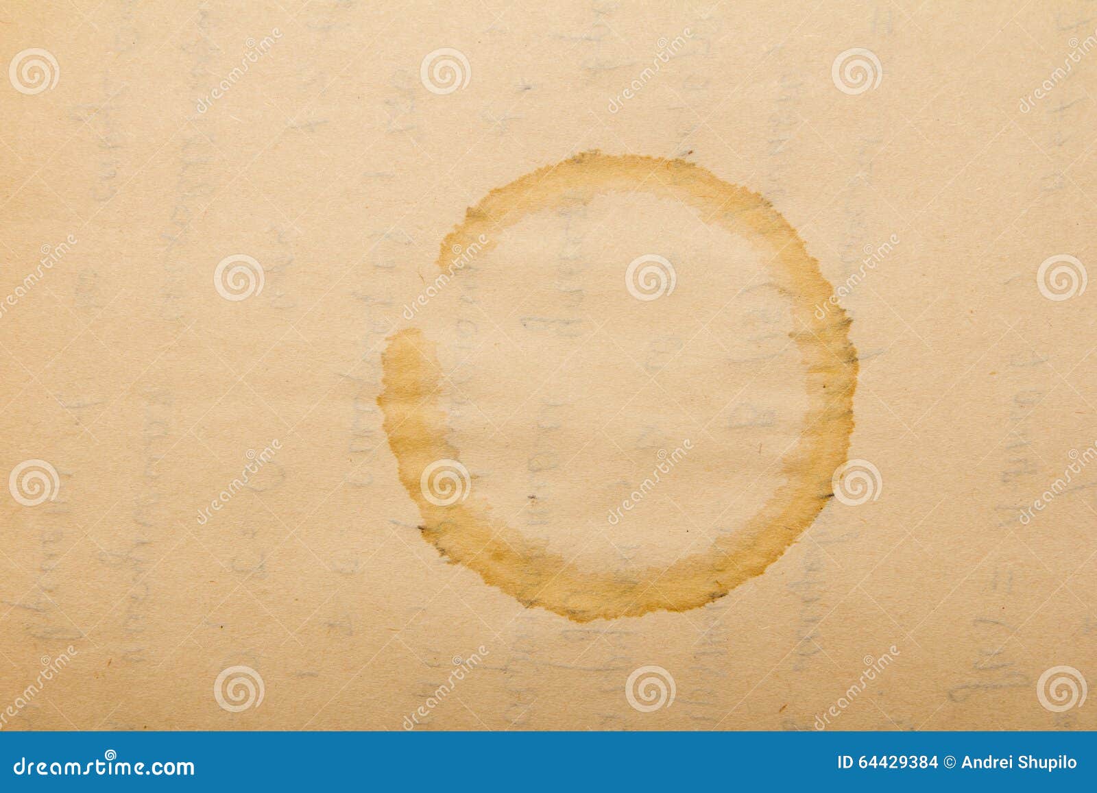 Old Paper with Drops of Coffee Stock Photo - Image of drops, soiled ...
