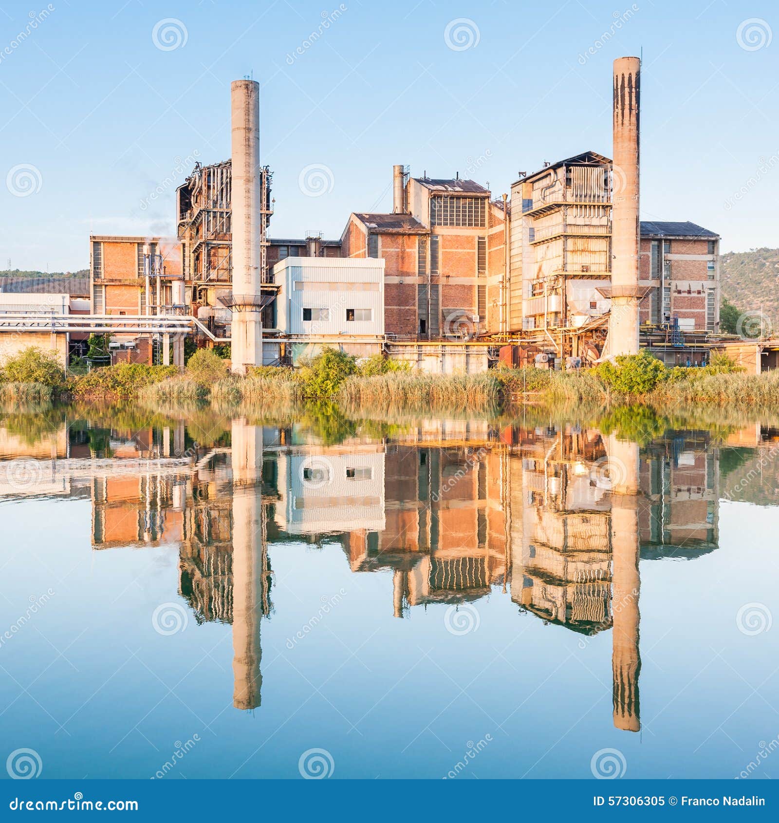 Old paper factory stock image. Image of industrial, fuel - 57306305