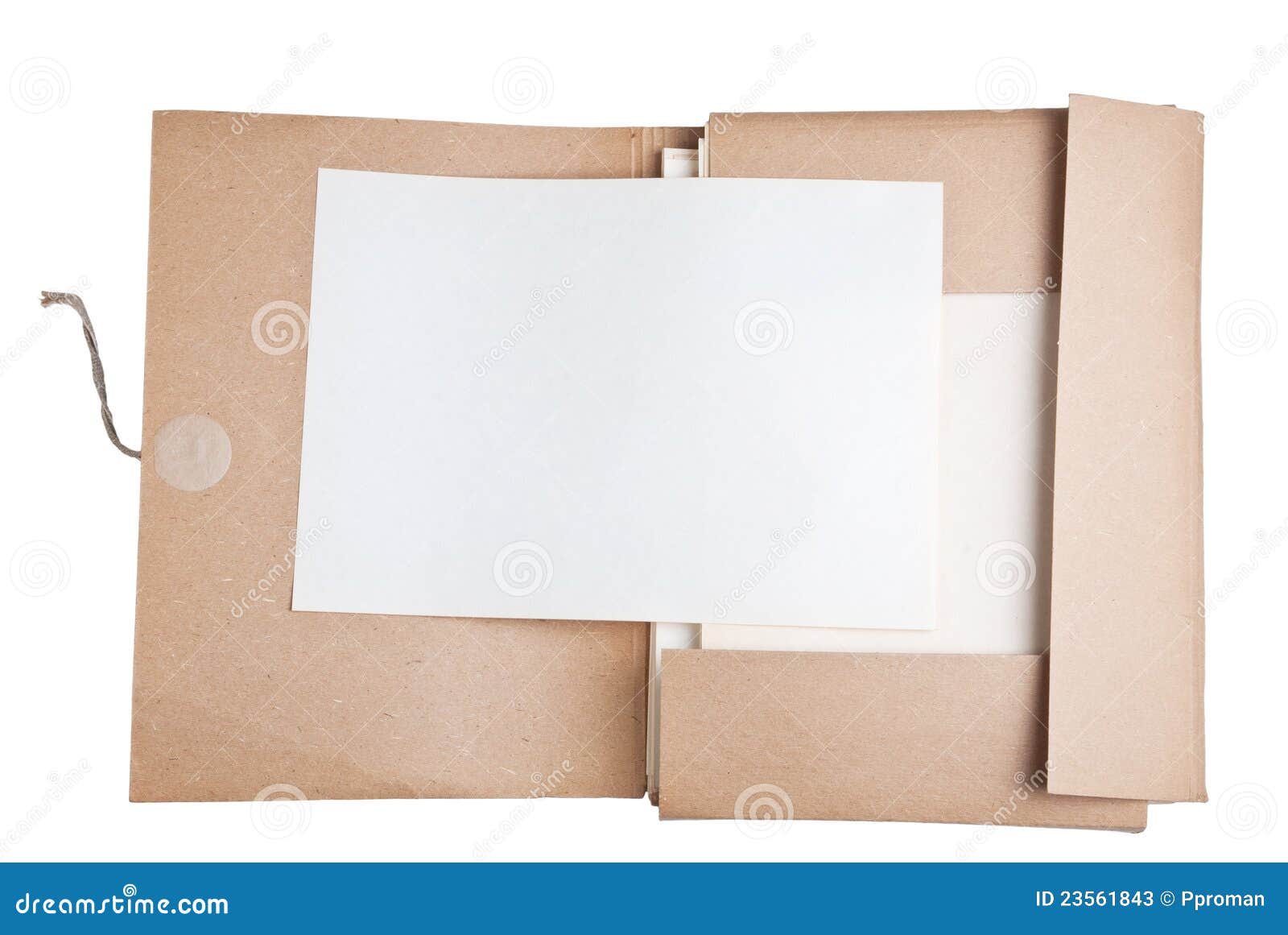 Old paper with file stock image. Image of empty, space - 23561843