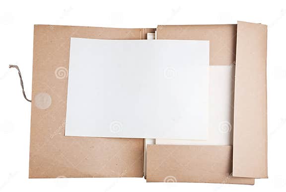 Old paper with file stock image. Image of empty, space - 23561843