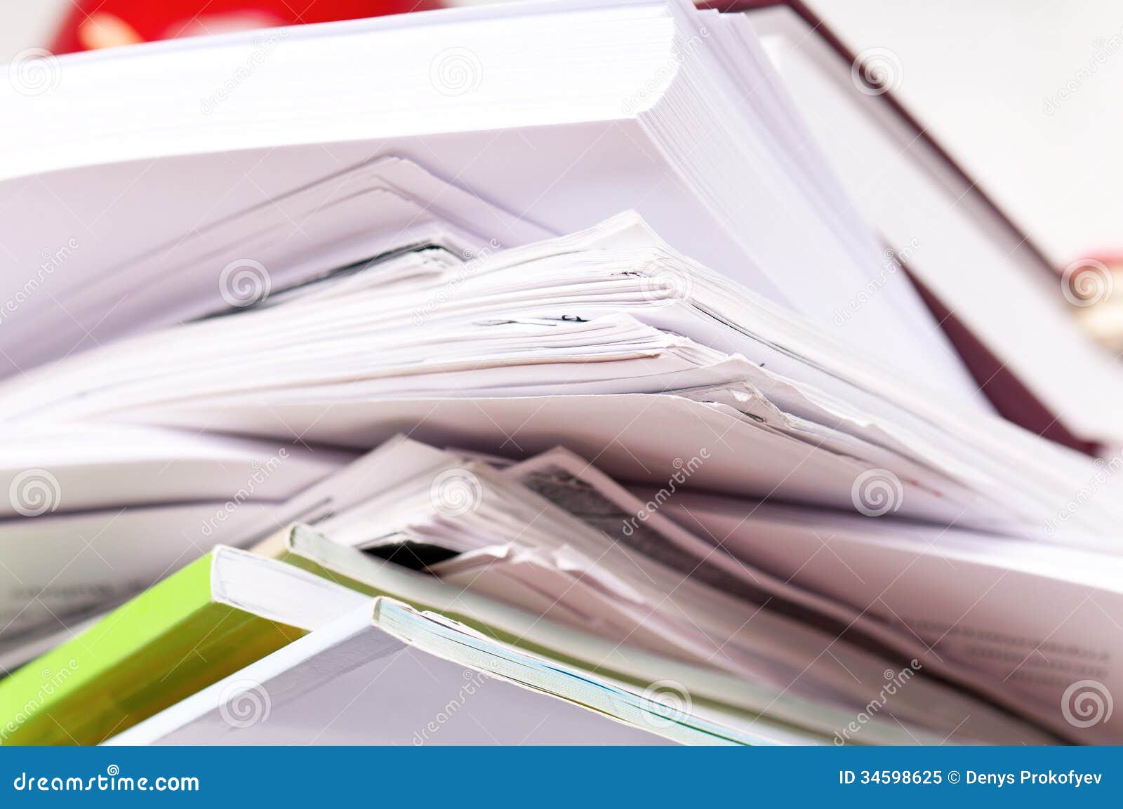 Old paper files stock image. Image of color, organize - 34598625