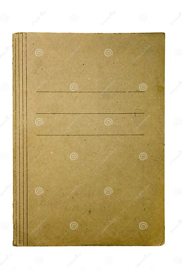 Old paper folder stock image. Image of empty, archives - 6351339