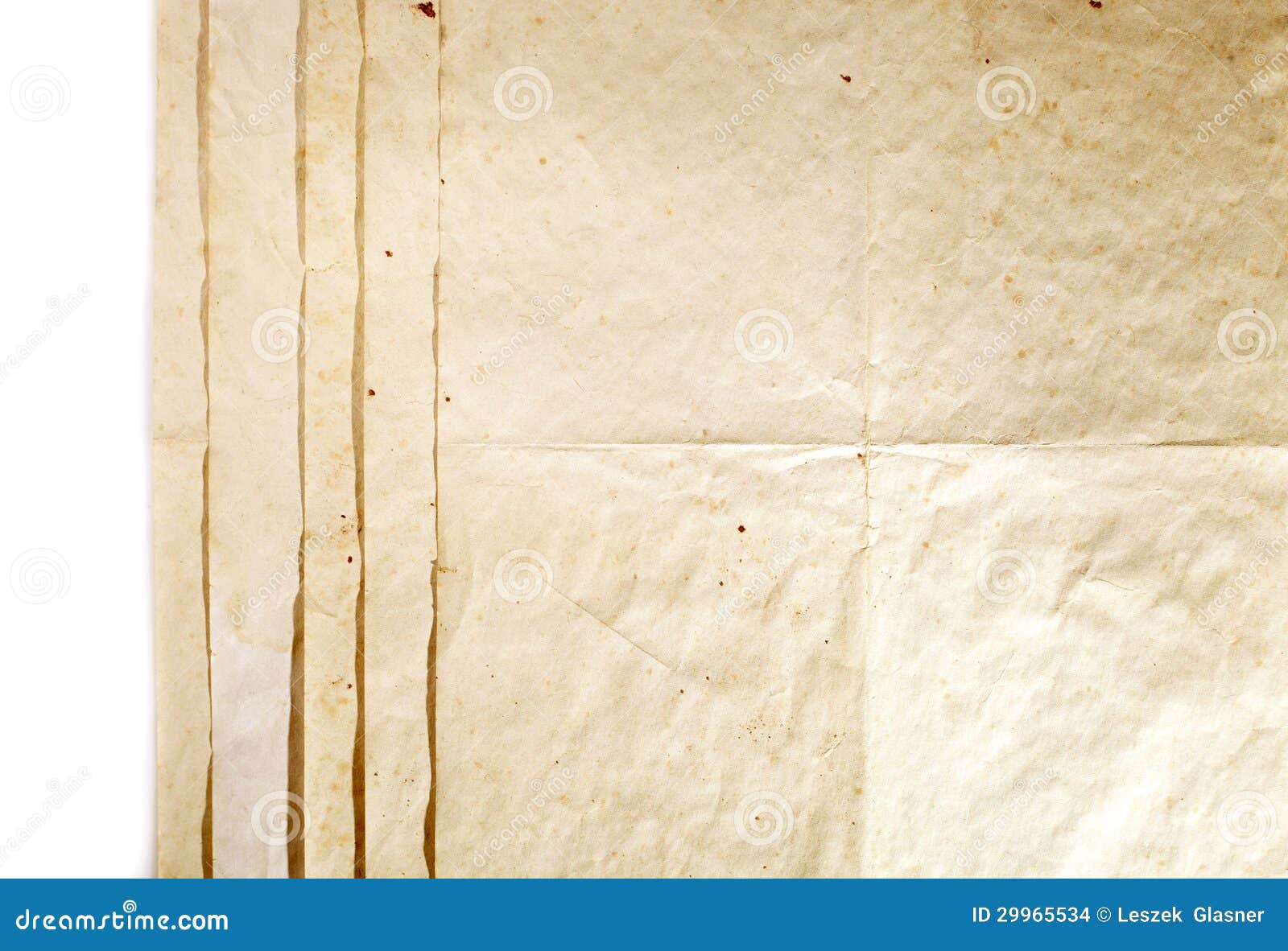 Old Paper Folds Textures, Stack of Pages Stock Photo - Image of rust ...