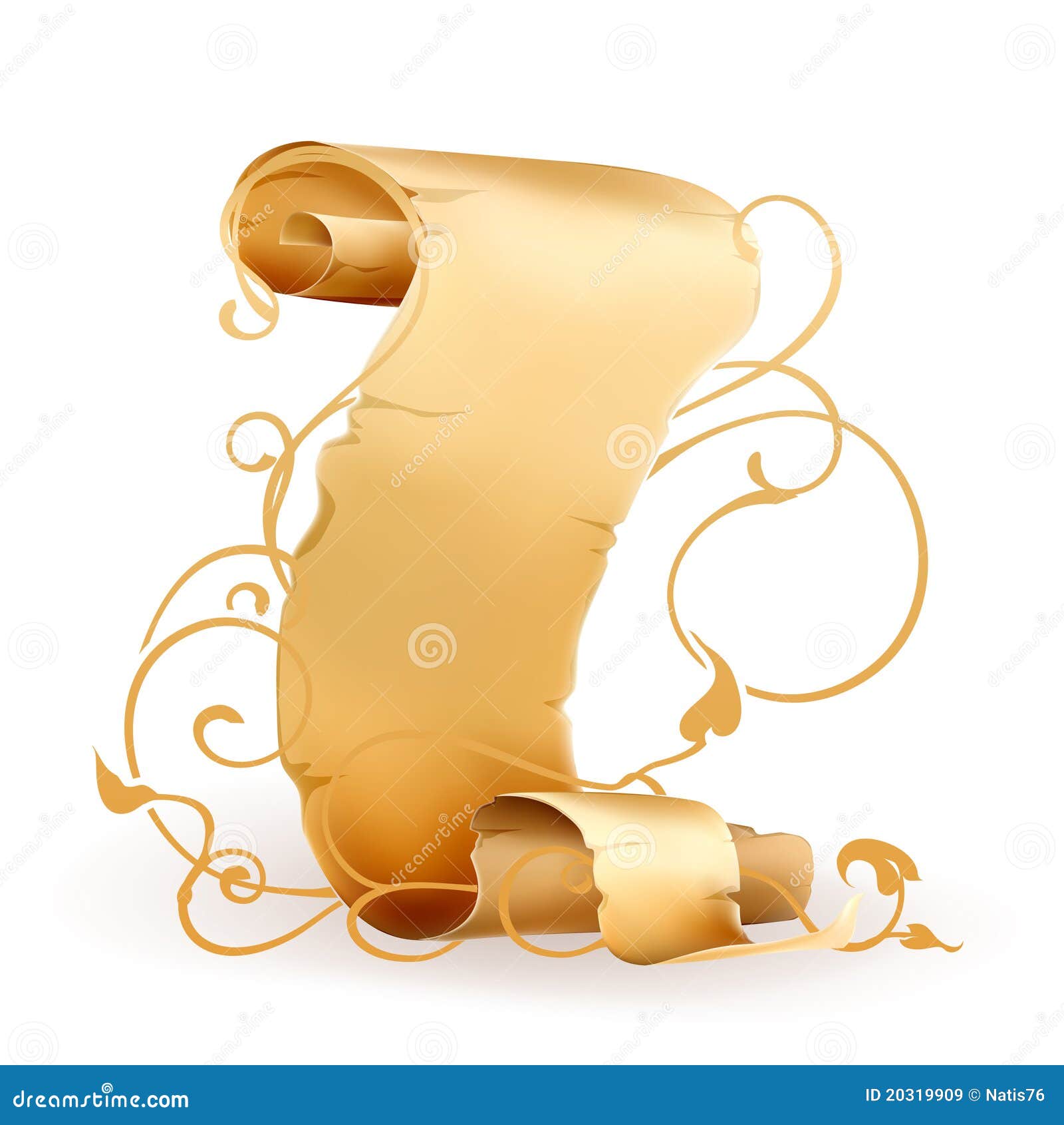 Old Paper Frame stock vector. Illustration of ancient - 20319909