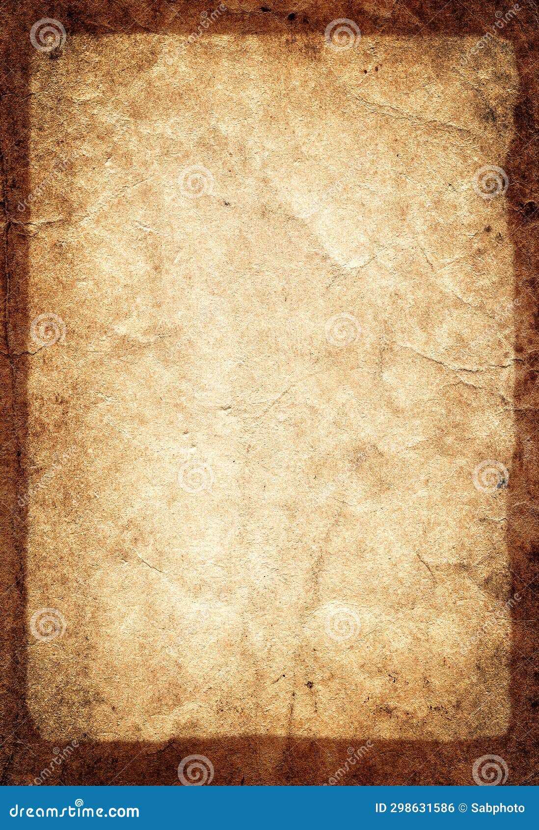 Old Paper with a Frame stock illustration. Illustration of abstract ...