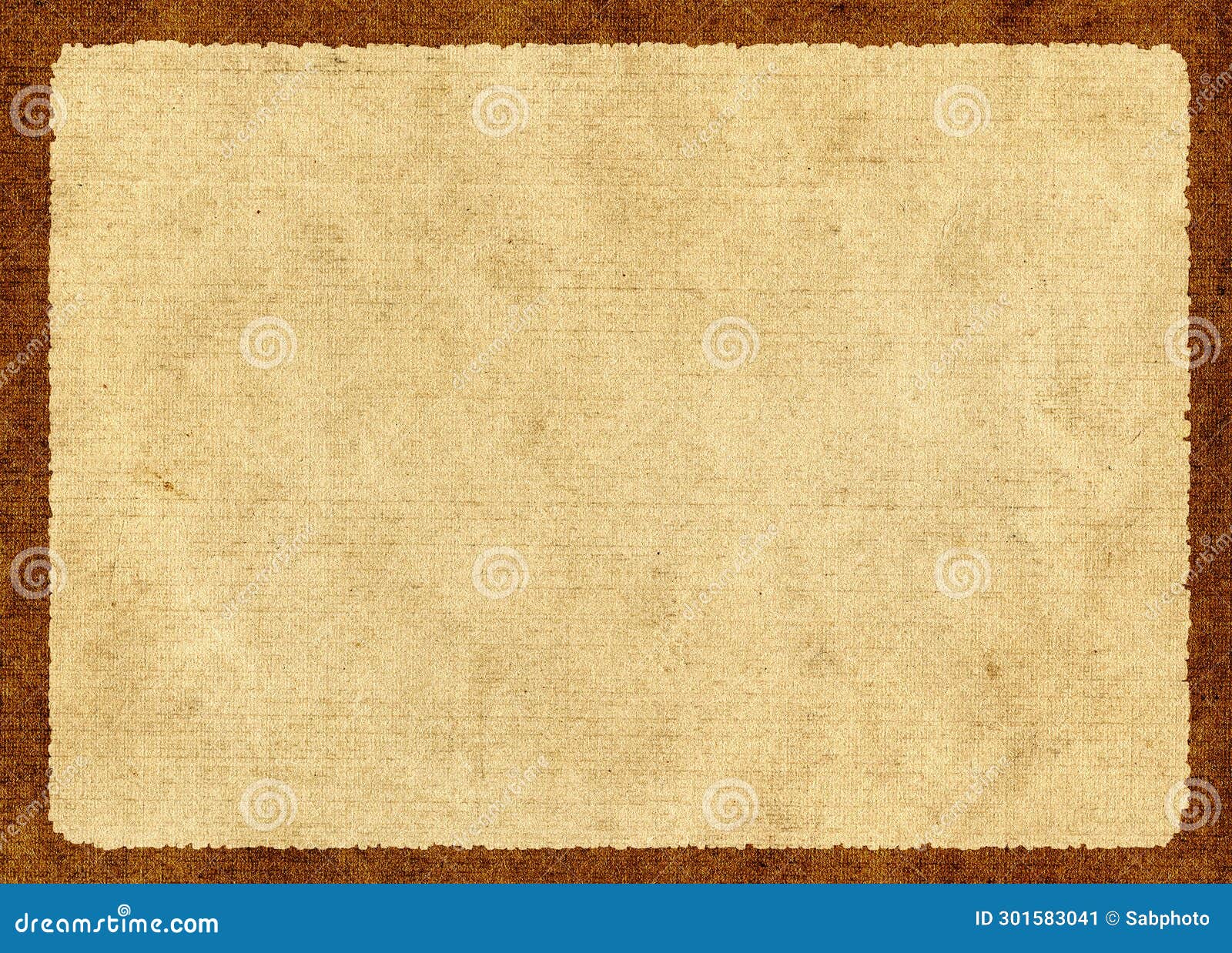 Old Paper with a Frame stock image. Image of document - 301583041