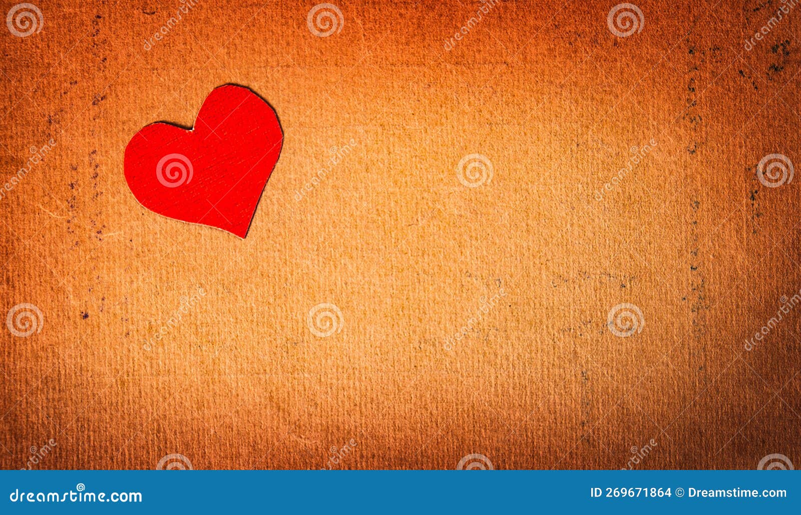 Old Paper with a Heart stock photo. Image of rough, romance - 269671864